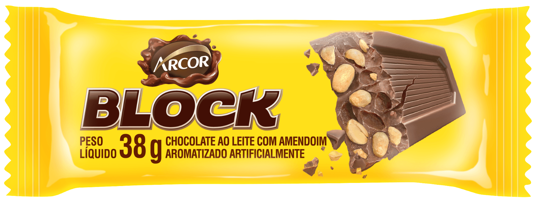 BARRA CHOC ARCOR BLOCK 48G