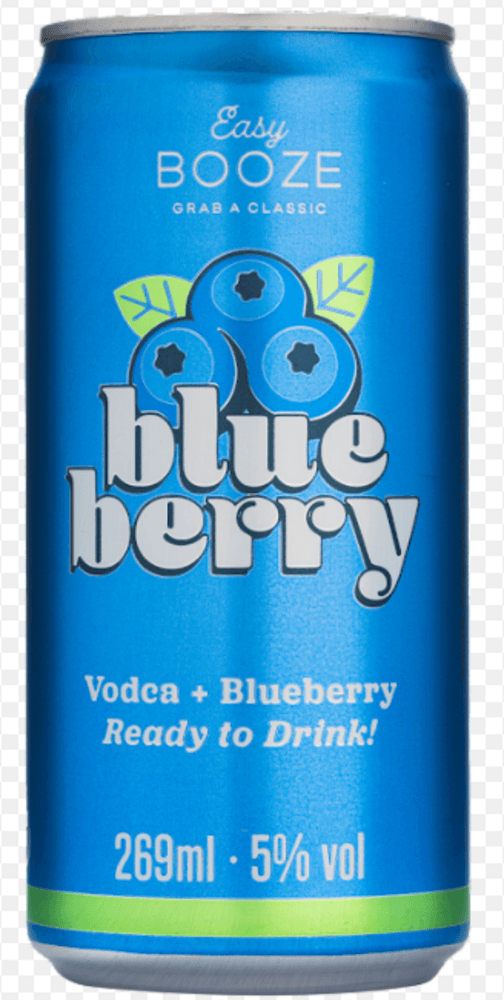 Bebida Mista Easy Booze Blueberry 269ml Lata