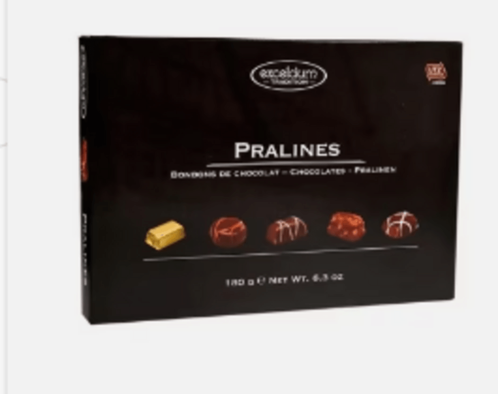 Caixa de Bombom Black Excelcium Pralines 180 g