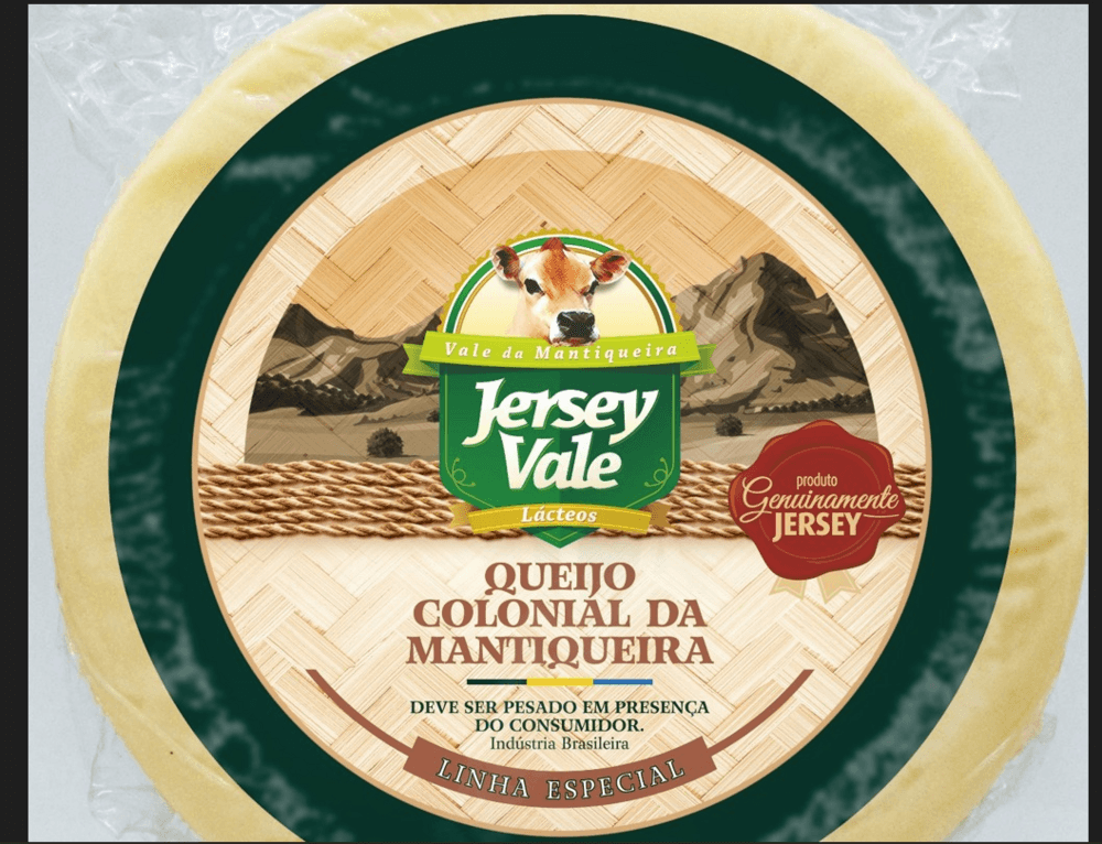 Queijo Colonial Mantiqueira Jersey Vale 1Kg