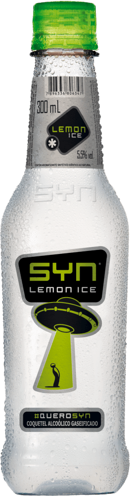 Coquetel Alcoólico Lemon Ice Syn Garrafa 300ml