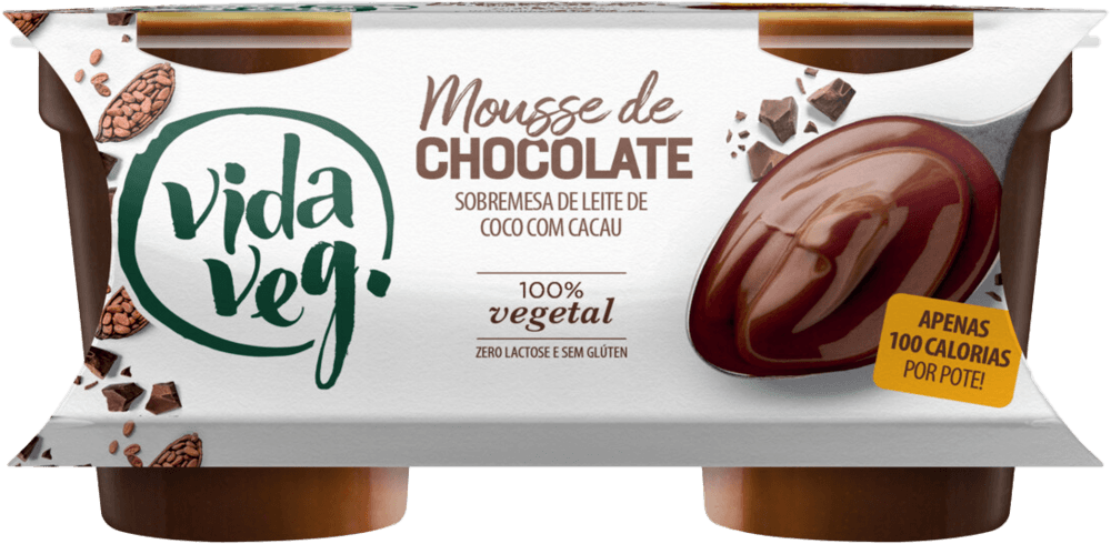 Mousse De Chocolate Vida Veg 200g