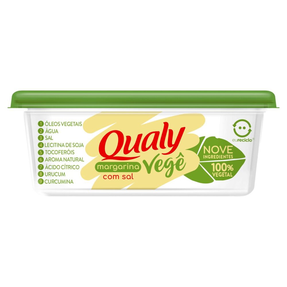 Margarina com Sal Qualy Vegê Pote 250g