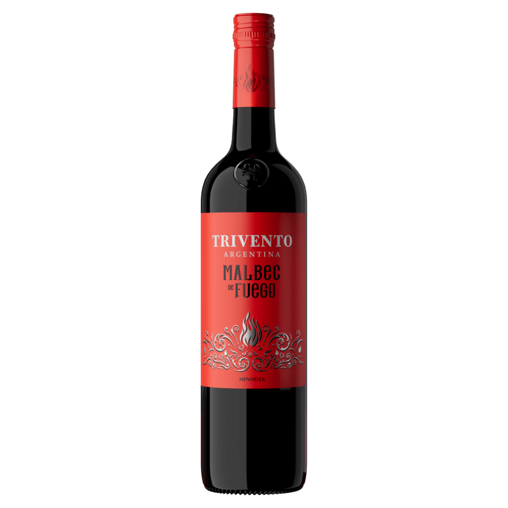Vinho Argentino Trivento Reserva Malbec Fuego Tinto Demi Seco 750ml
