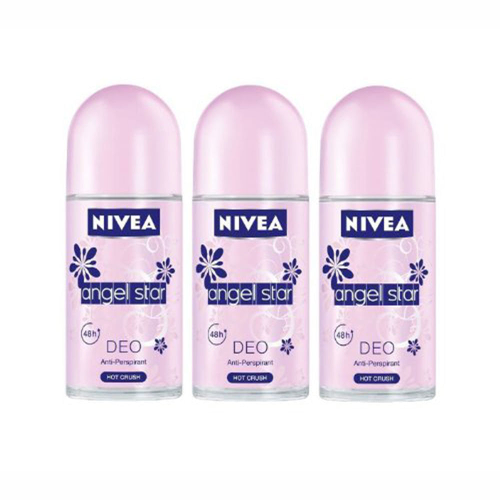 Desodorante Rollon Nivea Angel Star Icy 50ml