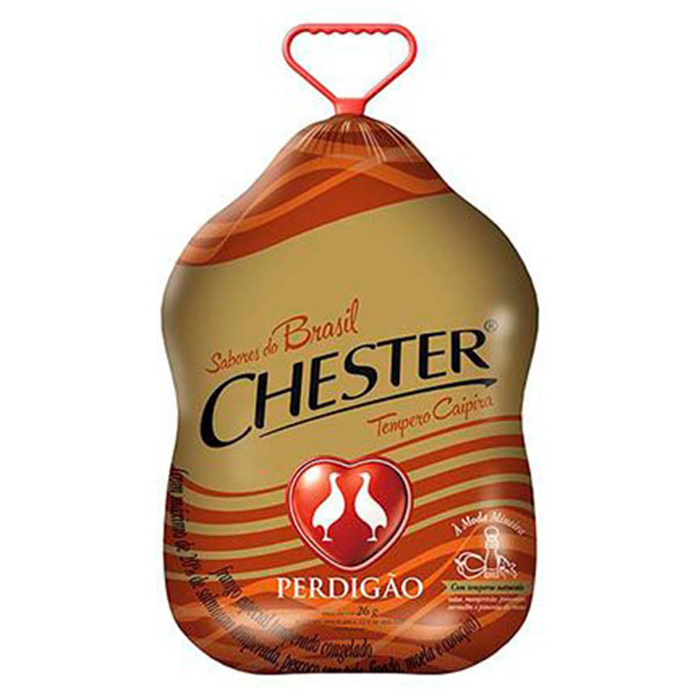 Chester Perdigão Inteiro Tempero Mineiro 4Kg - Supernosso