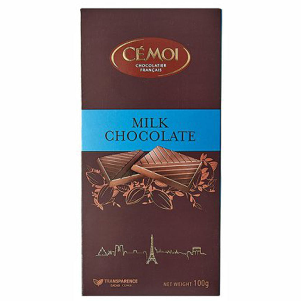 Chocolate Ao Leite Extra Fine Cemoi 100g