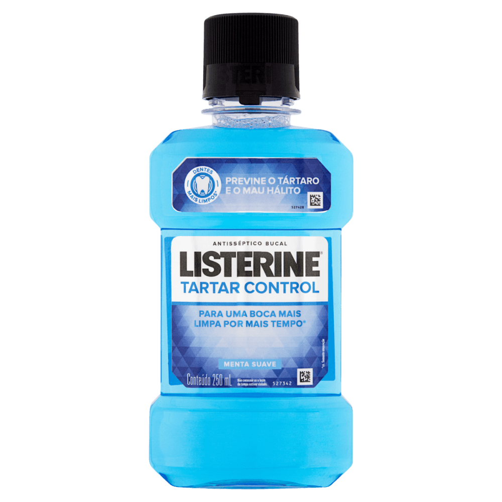 Enxaguante Bucal Antisséptico Menta Suave Listerine Tartar Control ... Enxaguante Bucal Antisséptico Menta Suave Listerine Tartar Control ...