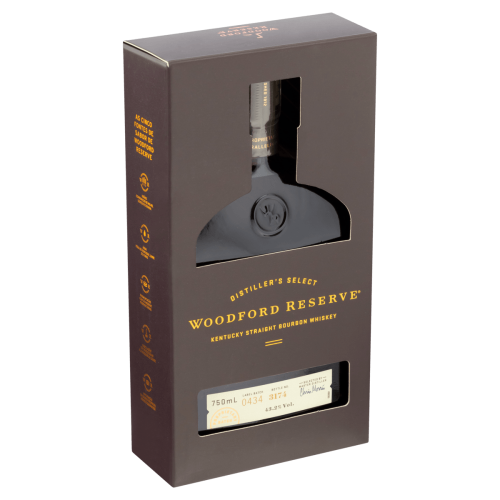 Whisky Americano Kentucky Straight Bourbon Woodford Reserve Garrafa 750ml