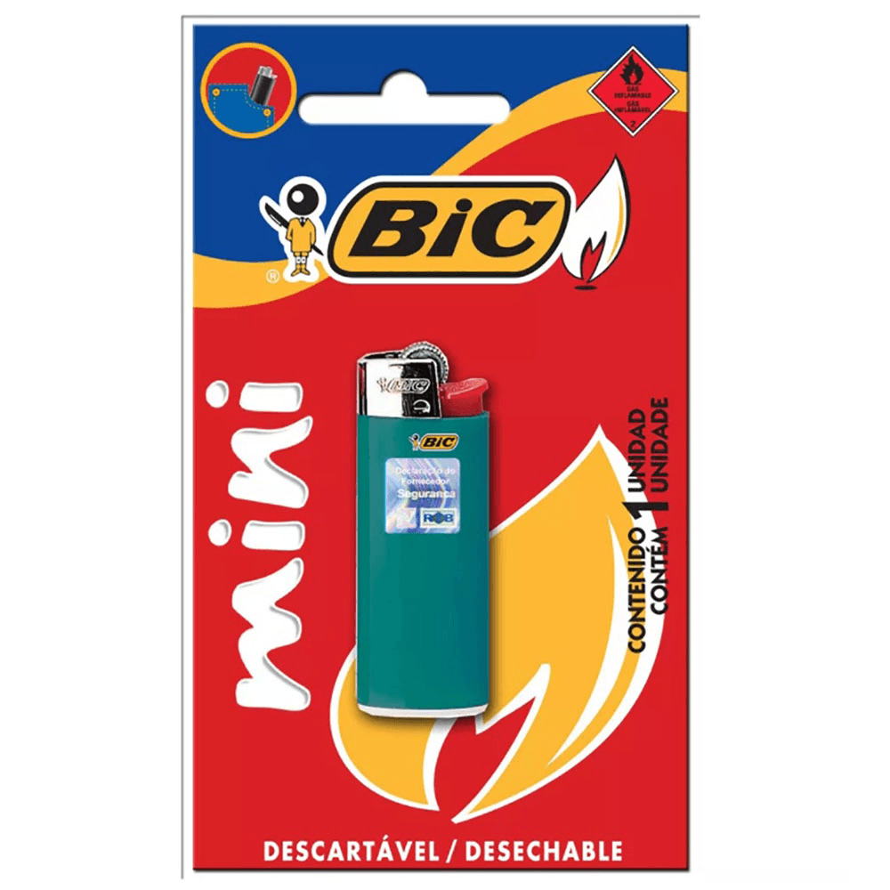 Isqueiro Bic Mini Unidade - Supernosso