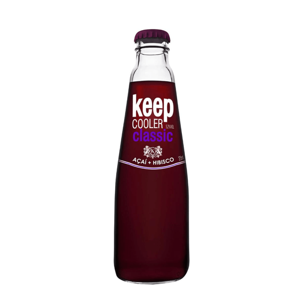 Cooler Açaí e Hibisco Keep Cooler Classic Garrafa 275ml - Supernosso Cooler Açaí e Hibisco Keep Cooler Classic Garrafa 275ml - Supernosso