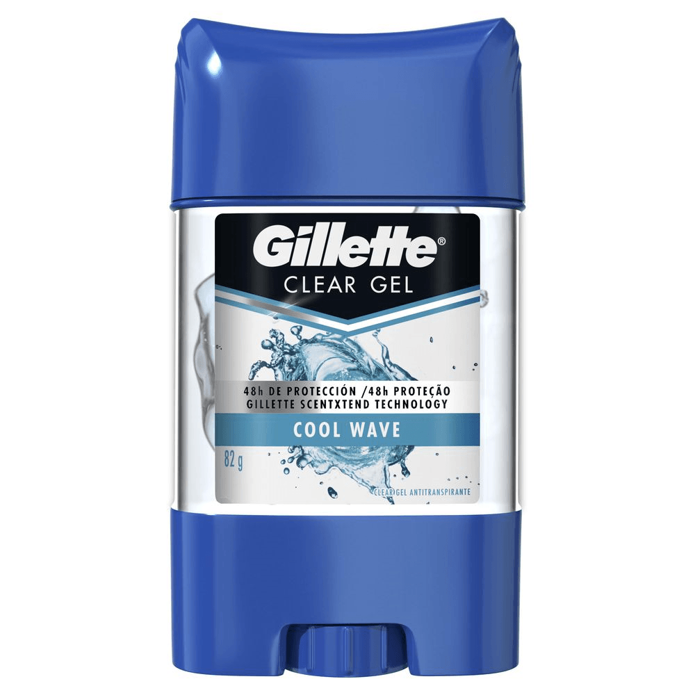 Antitranspirante Gel Invisible Cool Wave 5 Active Protect+ Gillette ...