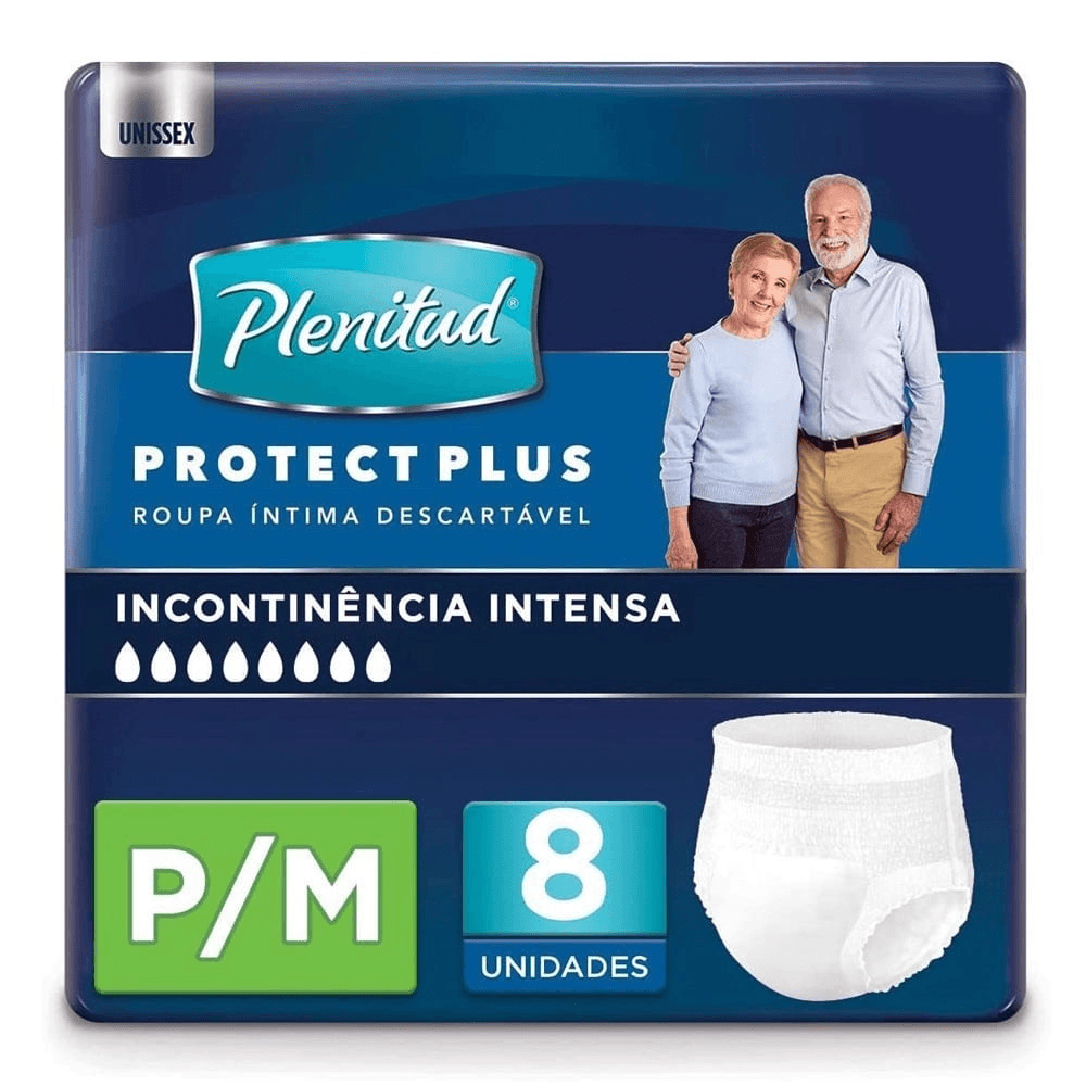 Roupa Íntima Fralda Calça Descartável para Incontinência Unissex ...