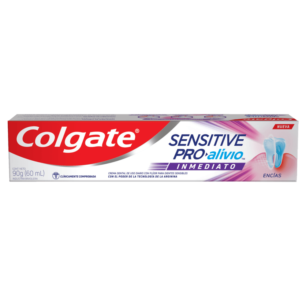 Creme Dental com Flúor Colgate Sensitive Pro-Alívio Imediato Gengivas ...