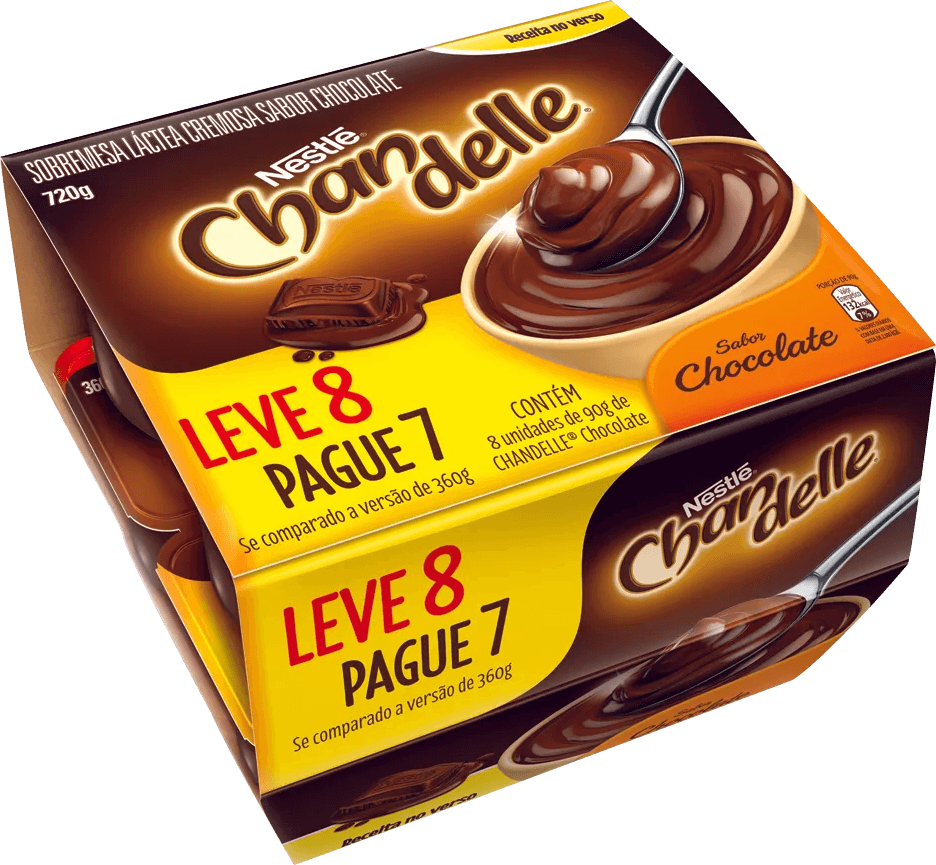 Sobremesa Chandelle Chocolate 720g