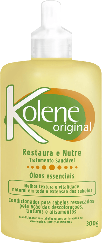 Creme para Pentear 2 em 1 Hidratação & Brilho 7 Óleos Poderosos Kolene ...