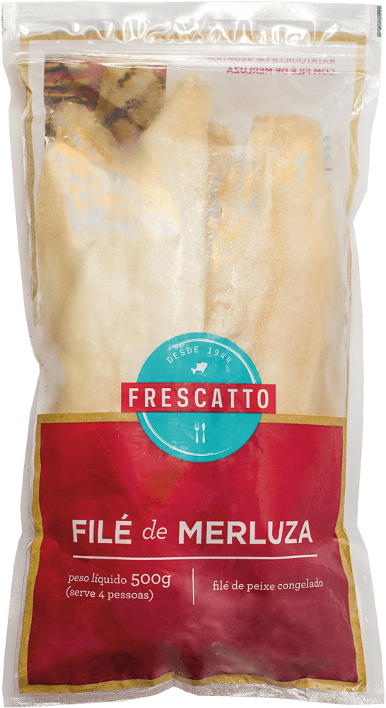Filé de Merluza Frescatto Congelado Pacote 500 g