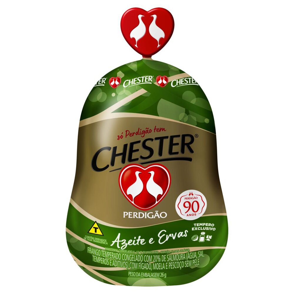 Frango Congelado Perdigão Chester Temperado Com Miúdos Azeite E Ervas ...