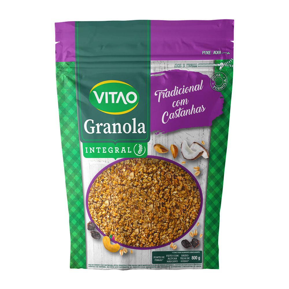 Granola Tradicional Vitao Pacote 800g