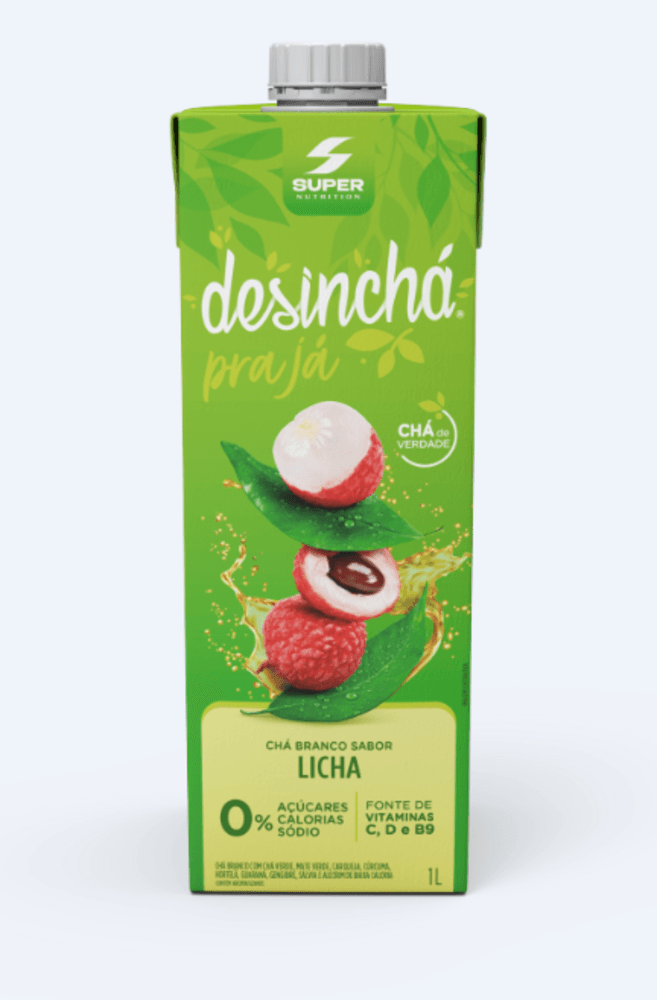 CHA VERDE DESINCHA 1L- LICHIA