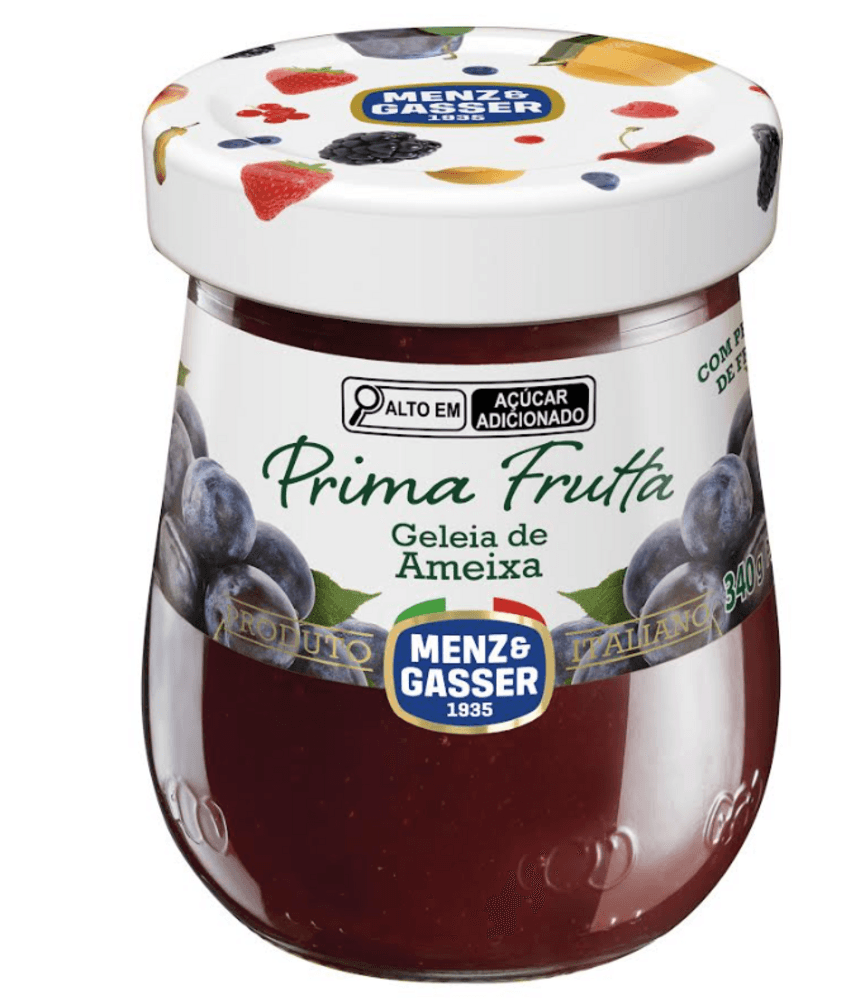 GELEIA ITALIANA PRIMA FRUTTA MENZ&GASSER 340G VIDRO.